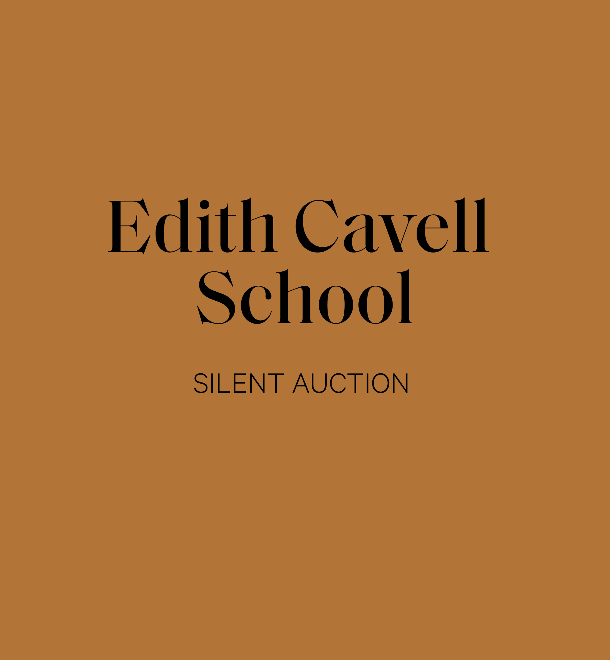 Edith Cavell Elementary School Auction – Cadine